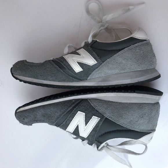 New Balance | Shoes | New Balance 42 Grey White Sneakers Size 8 | Poshmark